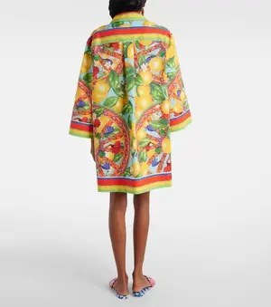 Dolce & Gabbana Oversized Printed Shirt