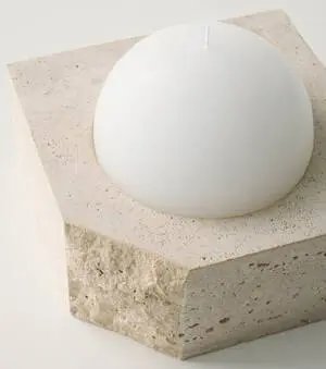 LOUISE ROE Gallery Object Low Candle