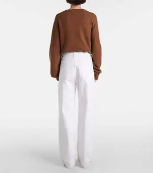Khaite Bonnie High-rise Straight Jeans