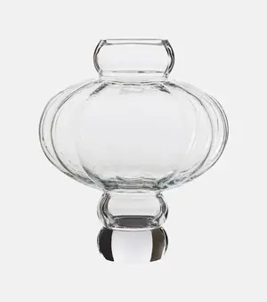 LOUISE ROE Balloon 03 Glass Vase - Transparent