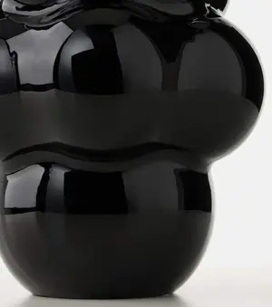 LOUISE ROE Balloon 04 Glass Vase - Black