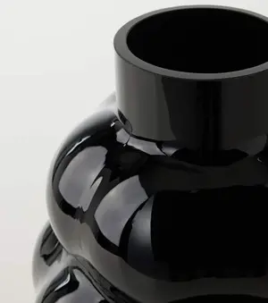 LOUISE ROE Balloon 04 Glass Vase - Black