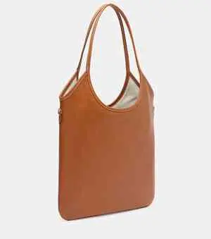 Miu Miu Ivy Medium Leather Shopper - Brown