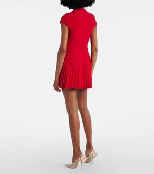 Magda Butrym Ribbed Cotton Mini Dress