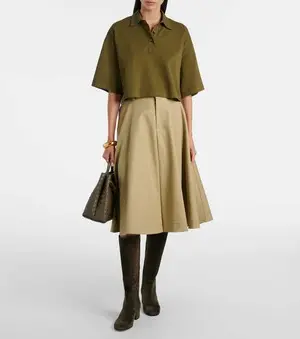 GIANVITO ROSSI Joelle 45 Suede Knee-high Boots