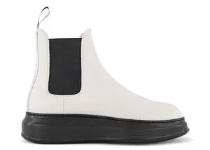 Alexander McQueen Hybrid Chelsea Boot - White