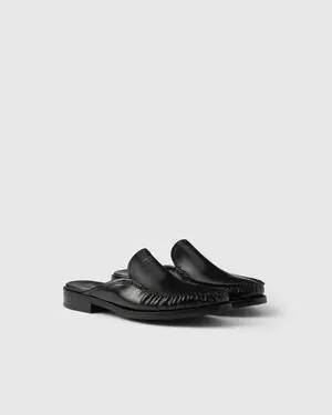 Prada Logo Mules Clogs For Women