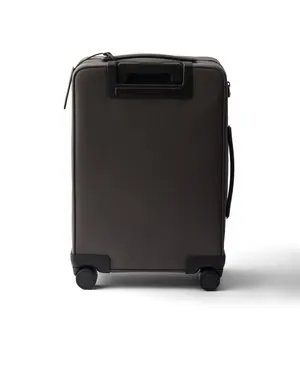 Prada Saffiano Leather Trolley - Grey