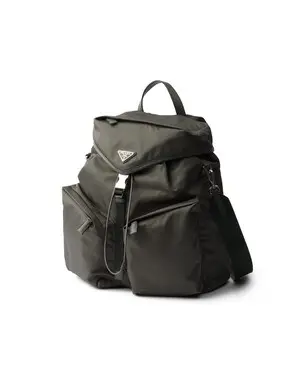 Prada Re-nylon And Leather Backpack