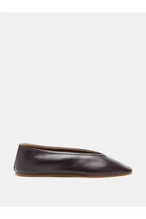 Le Monde Beryl Luna Leather Slippers