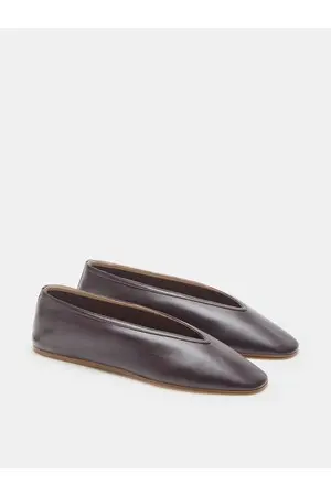 Le Monde Beryl Luna Leather Slippers