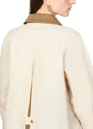 Barbour Catlin Showerproof Jacket - Off-white