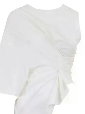 A.W.A.K.E. Mode Asymmetric Ruched Top