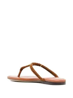 TOM FORD Lily Thong Sandals - Brown