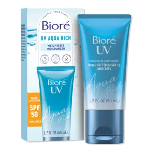 BIORE Uv Aqua Rich Daily Hydrating Facial Moisturizer Spf 50 - One-color