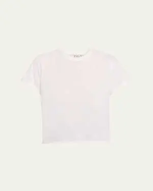 TWP Short-sleeve Jersey Tee - White