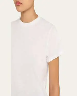 TWP Short-sleeve Jersey Tee - White