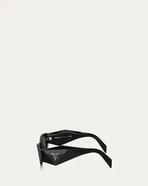 Prada Acetate Oval Sunglasses