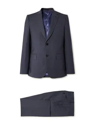 PAUL SMITH Paul Smith - The Soho Striped Wool Suit - Men - Blue - UK/US 36