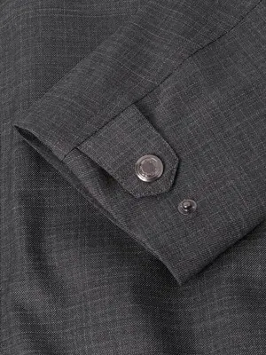Paul Smith Checked Wool Bomber Jacket