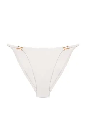 VIX PAULA HERMANNY Solaro Full Bikini Bottom - White