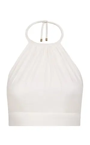 VIX PAULA HERMANNY Ibiza Halter Top - White
