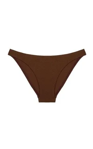 VIX PAULA HERMANNY Basic Full Bikini Bottom - Brown