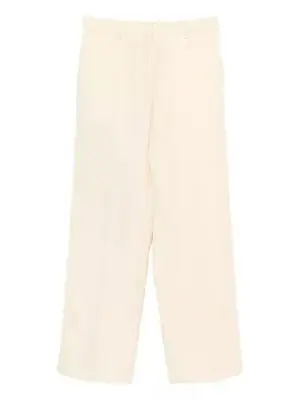 JIL SANDER High-waisted Wide-leg Wool Trousers