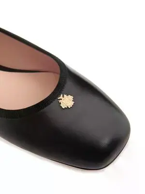 Bally Leather Ballet Flats