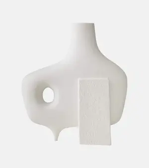 Jonathan Adler Paradox Medium Porcelain Vase - White