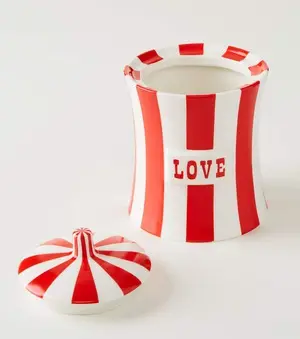 Jonathan Adler Vice Love Ceramic Container
