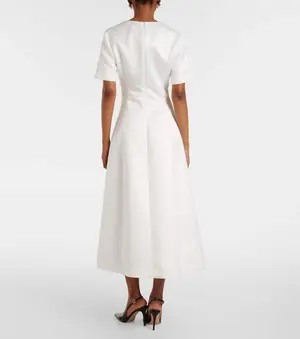 LEO LIN Caroline Floral Midi Dress
