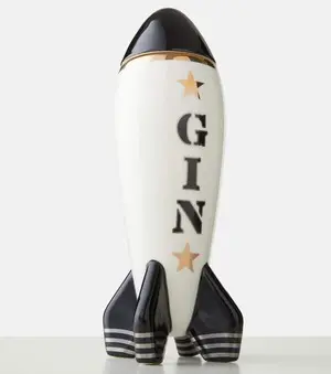 Jonathan Adler Rocket Porcelain Decanter