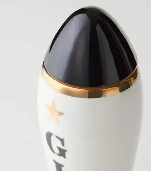 Jonathan Adler Rocket Porcelain Decanter