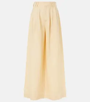 Women's Linen High Rise Pants