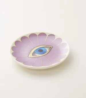 Jonathan Adler Fleur Set Of 4 Ceramic Coasters