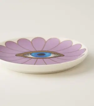 Jonathan Adler Fleur Set Of 4 Ceramic Coasters