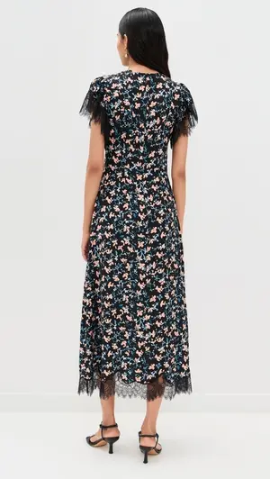 Ulla Johnson Renee Cape Sleeve Dress