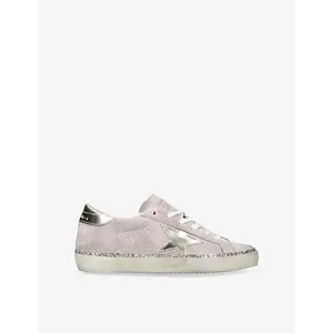 Golden Goose Pink Glitter Sneakers For Women
