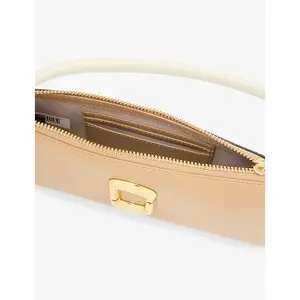 Marc Jacobs The Snapshot Convertible Leather Shoulder Bag - Camel Multi