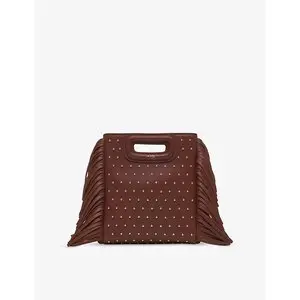 Maje Mini Leather Shoulder Bag