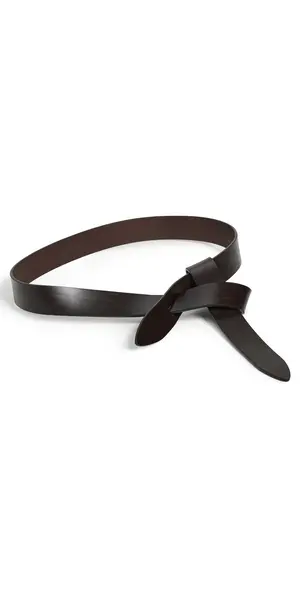 Isabel Marant Étoile Lecce Self-Tie Belt Chocolate