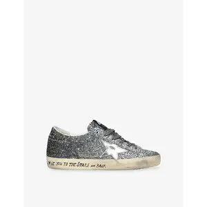 GOLDEN GOOSE Glitter-embellished Low-top Sneakers