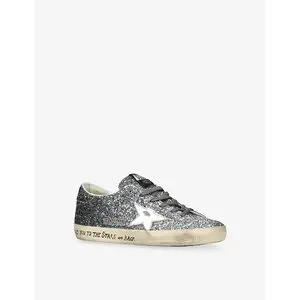 GOLDEN GOOSE Glitter-embellished Low-top Sneakers