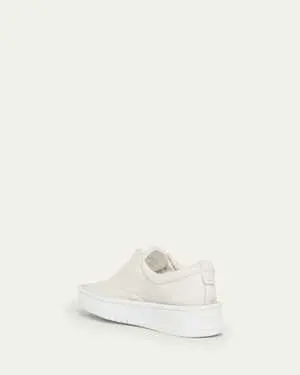 Giorgio Armani Deerskin Slip-on Sneakers - Black