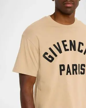 Givenchy Apos;s Logo Crewneck T-shirt - Beige
