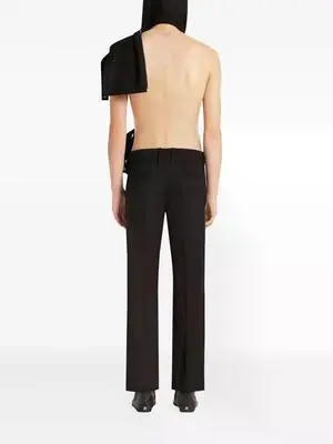 COURREGES Logo-print Sleeveless Top