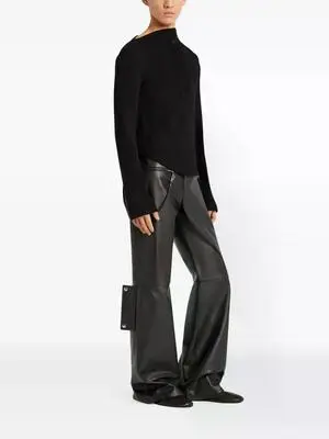 COURREGES Slash-neck Sweater