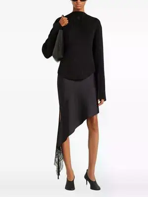 COURREGES Slash-neck Sweater