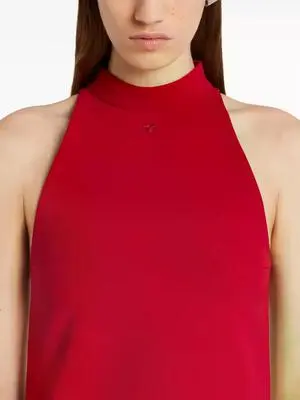 COURREGES High-neck Sleeveless Dress